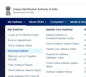 Download Aadhaar Card PDF - uidai.gov.in (easy steps) - Onlineservicess
