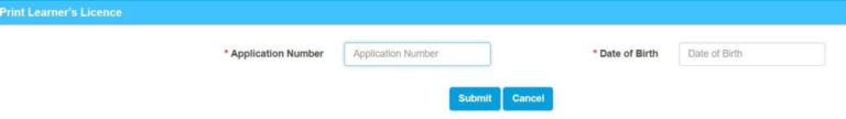 Download Learner License Online | Get Learning Licence (LL) PDF Copy ...