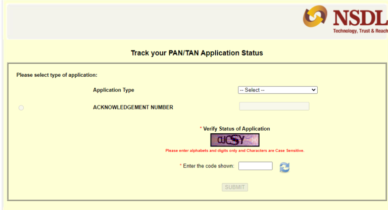 How to check Pan Card Status - Application Status - Onlineservicess
