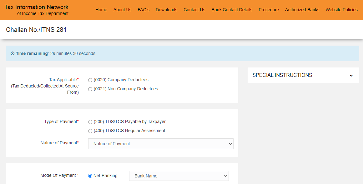 TDS Payment: How to Pay TDS Online - Onlineservicess