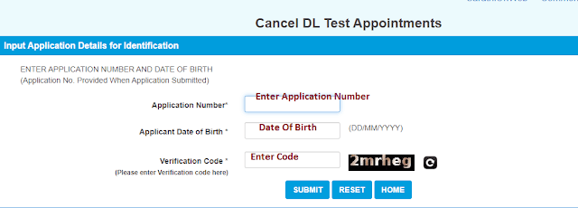 How I Do Reschedule Driving Licence Test on Sarathi Parivahan gov in ...