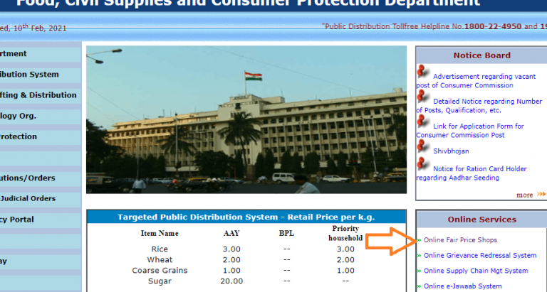 Maharashtra Ration Card List 2024 - mahafood.gov.in - Onlineservicess
