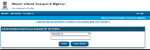 Vehicle National permit application online Parivahan | Vehicle National ...