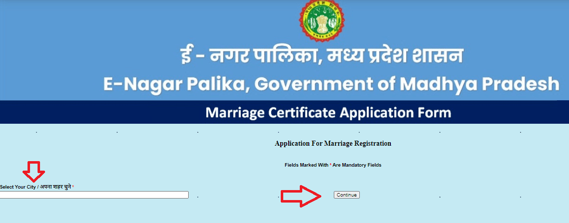 Download Marriage Certificate online in Madhya Pradesh | Marriage ...