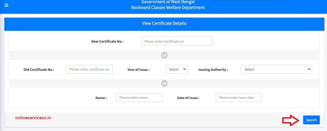 Cast Certificate in West Bengal : Download, Check Status, Online ...