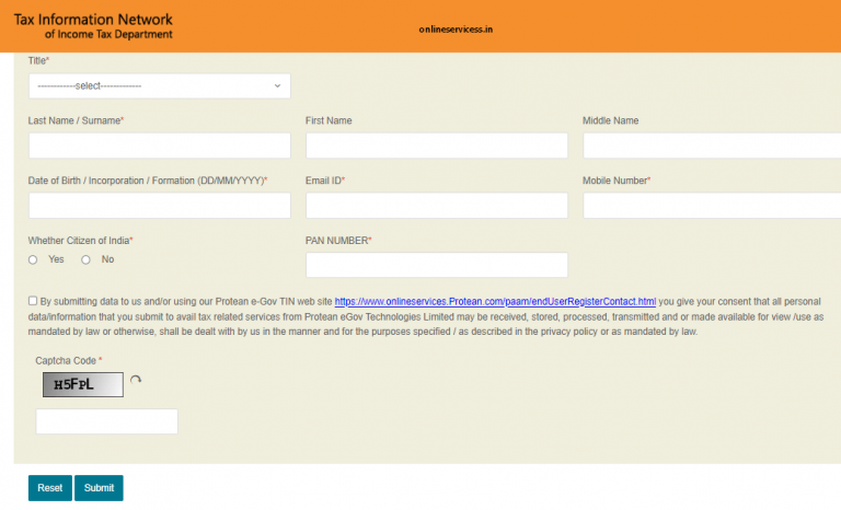 How to Change Birth Date in Pan Card online - Onlineservicess How to Change Birth Date in Pan Card online - Onlineservicess