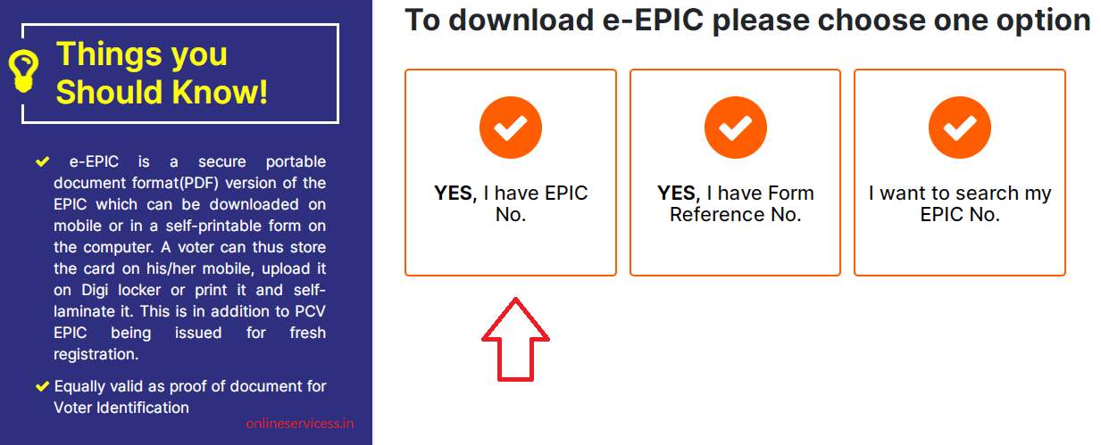 How to Download Voter ID Card PDF online in India ? - Onlineservicess