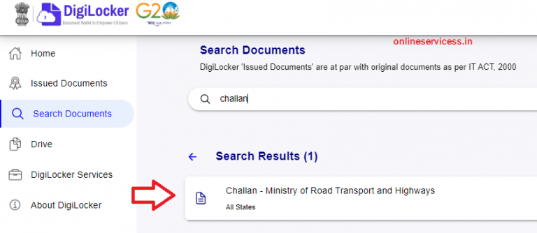 E Challan check and Pay Online - check pending status (echallan ...