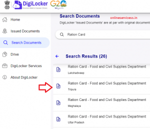 Tripura Ration Card Download Via DigiLocker and AePDS Portal ...