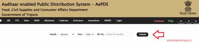 Tripura Ration Card Download Via DigiLocker and AePDS Portal ...