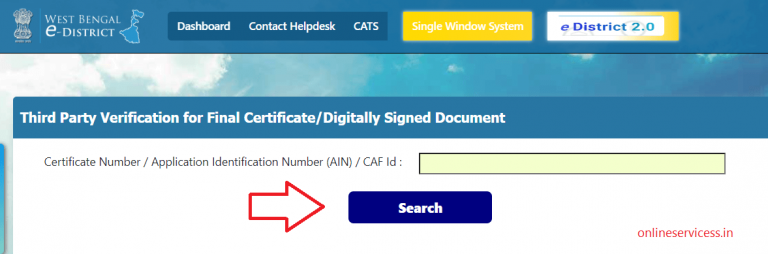How to West Bengal Income Certificate Download online - Onlineservicess