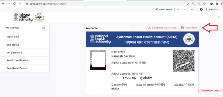 How to Create ABHA Number online and Download? [Guide] - Onlineservicess