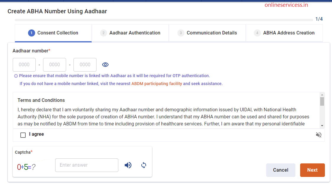 How to Create ABHA Number online and Download? [Guide] - Onlineservicess