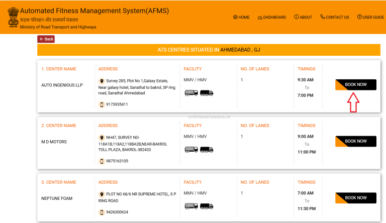 How to Find ATS Center (Vehicle Fitness Test Center) Near you ...